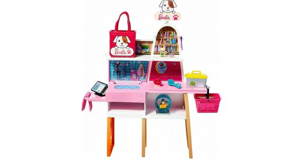 Mattel Barbie Μαγαζί για Κατοικίδια για 3+ Ετών GRG90 | e-kagiafas