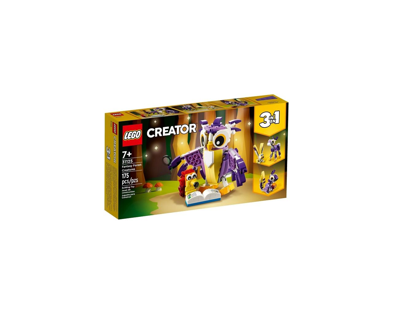 Lego Creator 3-in-1: Fantasy Forest Creatures 31125 | e-kagiafas
